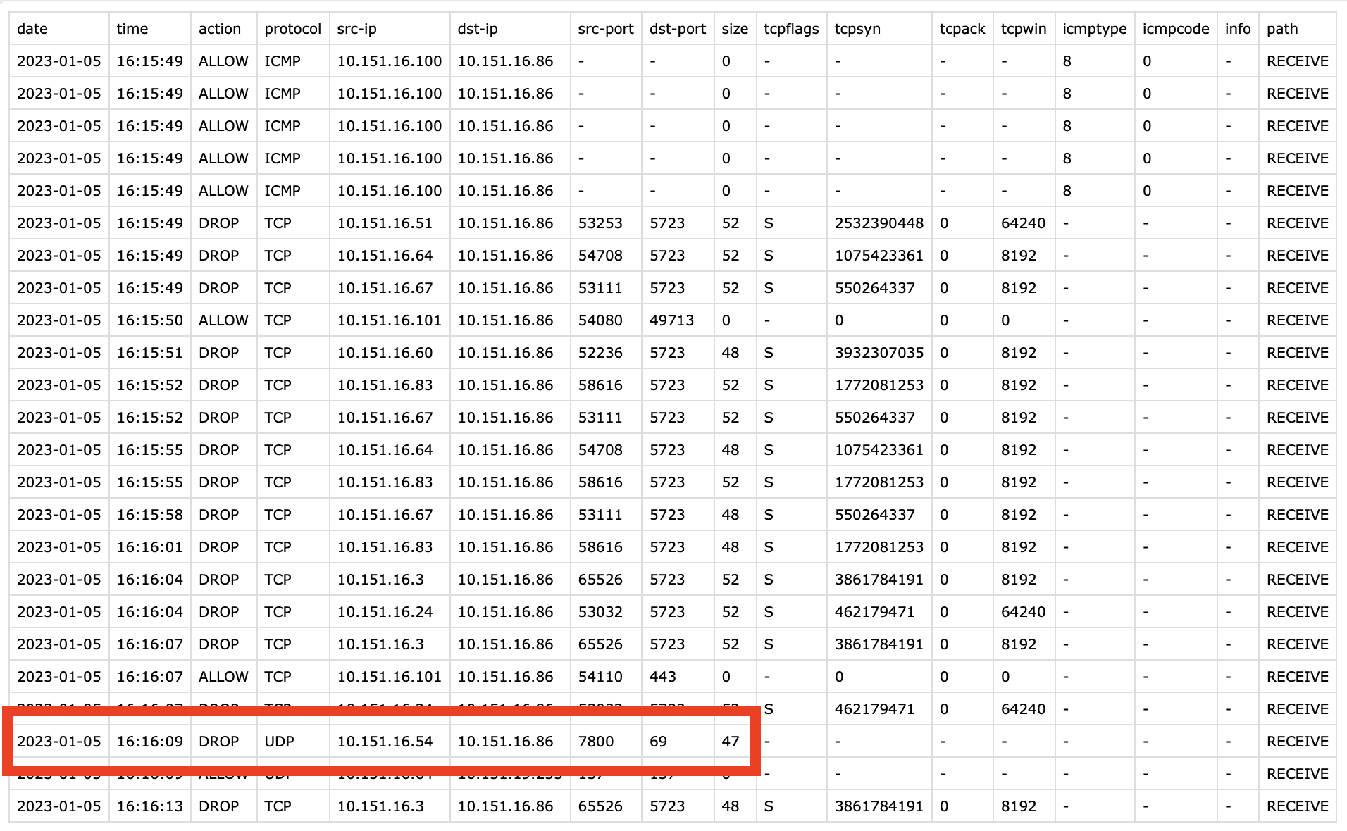 Use PowerShell to monitor Windows Defender firewall | jimbit.io